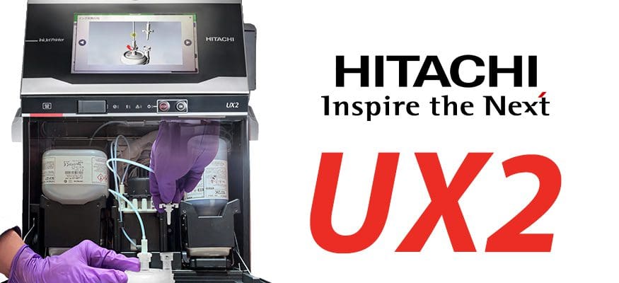 Datadores Inkjet Hitachi série UX2, soluções avançadas e eficientes ...